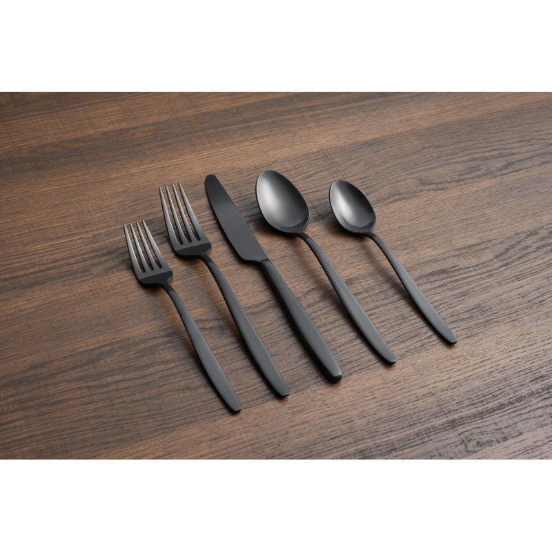 Cambridge Silversmiths Cambridge Nylah 20-Piece Flatware Set & Reviews | Wayfair
